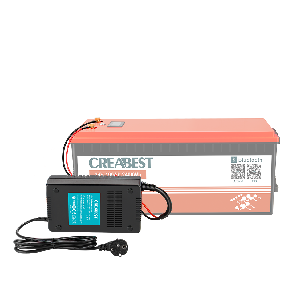 CREABEST Batteriladdare 24V 20A för LiFePO4 Lithium Gel – Creabest-SE