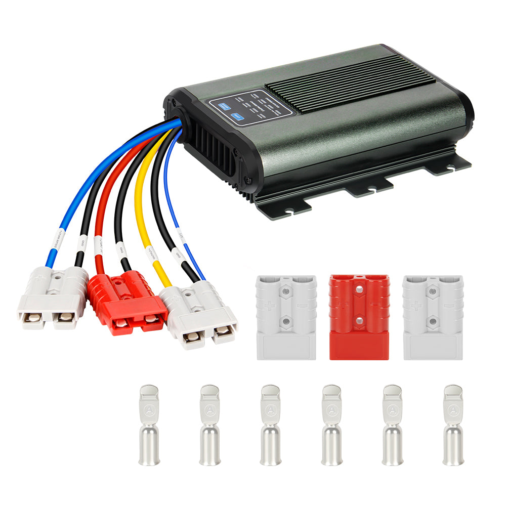 DC DC Laddare 12V 40A Med MPPT Regulator till Husbil – Creabest-SE