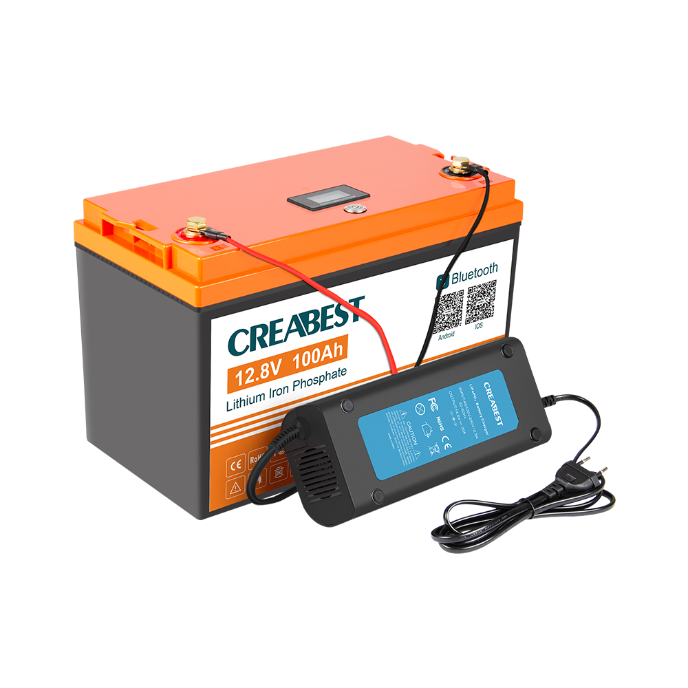 CREABEST Batteriladdare 12V 20A för LiFePO4 Lithium Gel – Creabest-SE